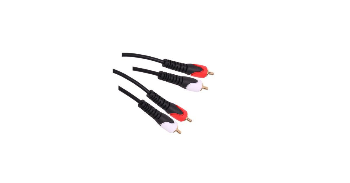 RCA/RCA cable 1.5m - Schneider