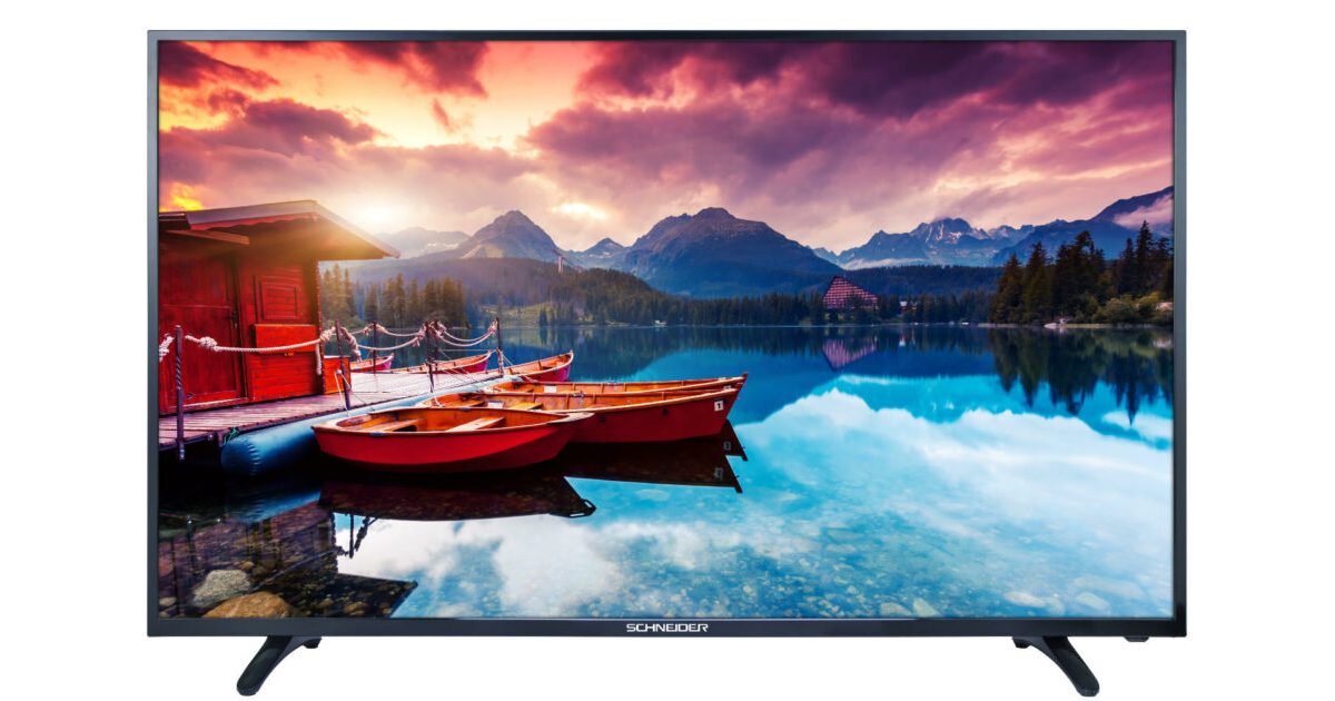 Téléviseur LED 32"-81 cm - LED32-SCPX200H- Schneider