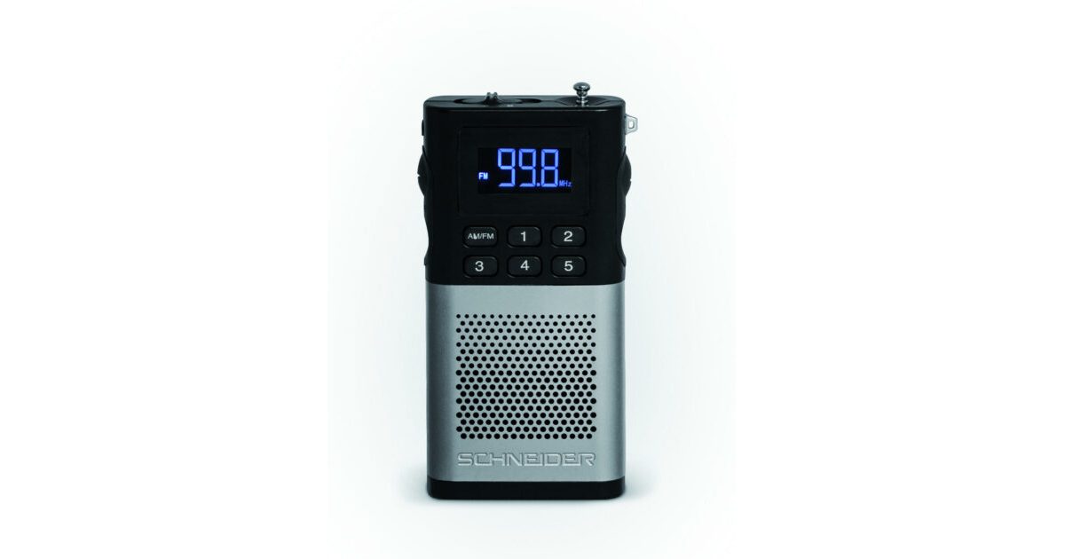 Radio Tuner Piccolo Silver - SC160ACLSIL - Schneider