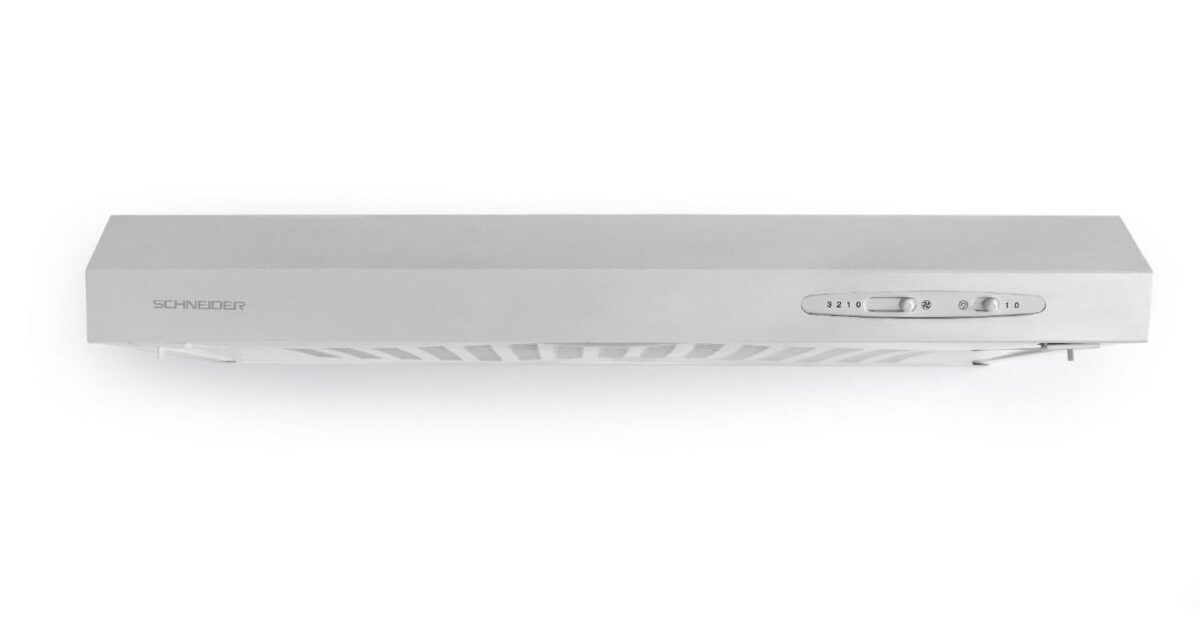 White cooker extraction hood - SCHC4210CW - Schneider
