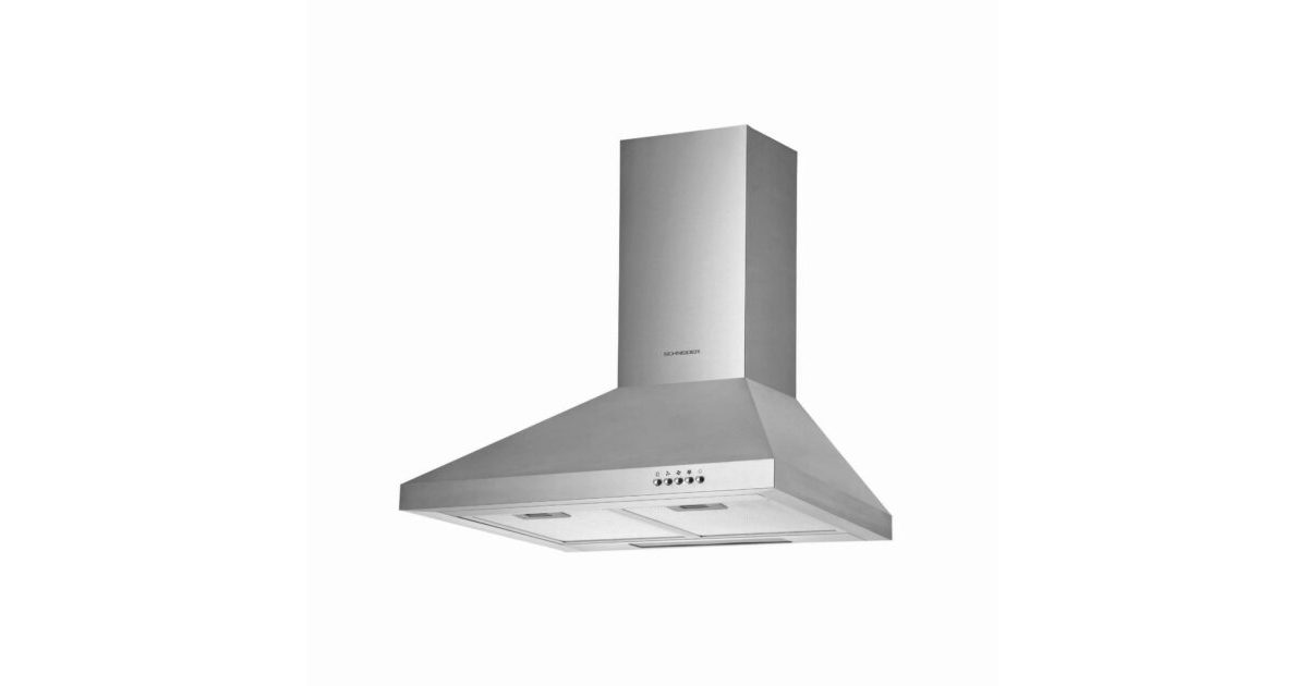 Pyramid wall-mounted extraction hood 60 cm - SCHP6647AX - Schneider