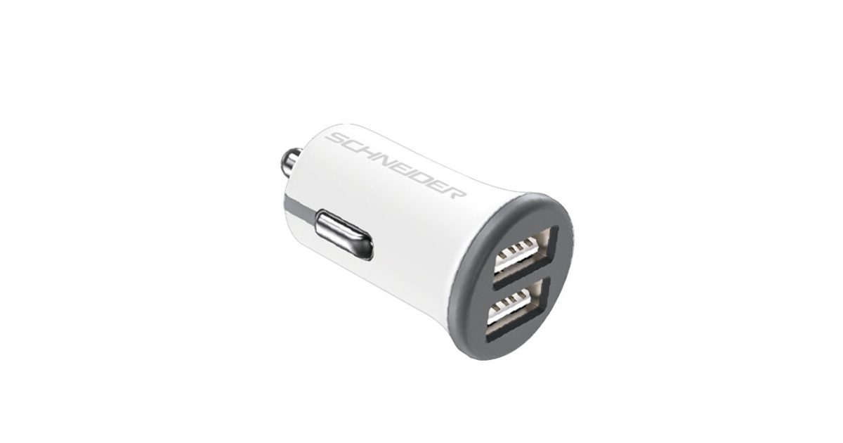 Schneider Fast Car Charger 2 USB