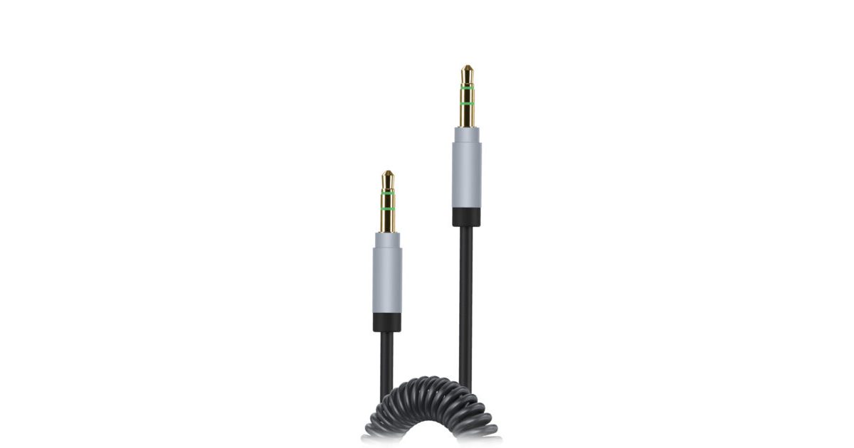 Schneider Double Audio Jack 3.5mm Extensible Cable