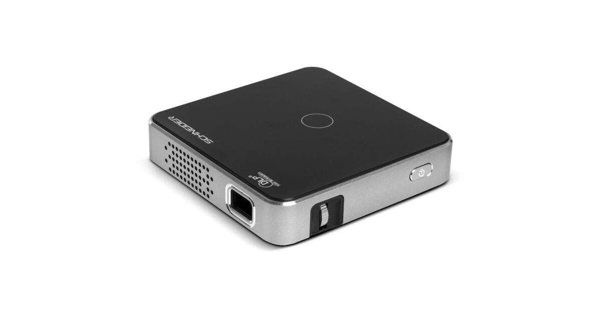 Mini pocket projector compatible 1080p - Schneider Consumer