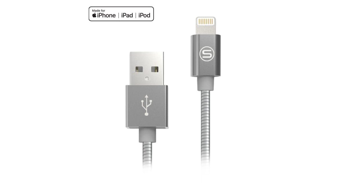 Lightning cable Shield metal 1m