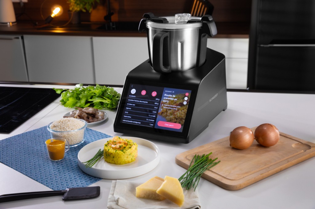 Robot cuiseur connecté Powerchef Max noir SCCM2310FM de Schneider