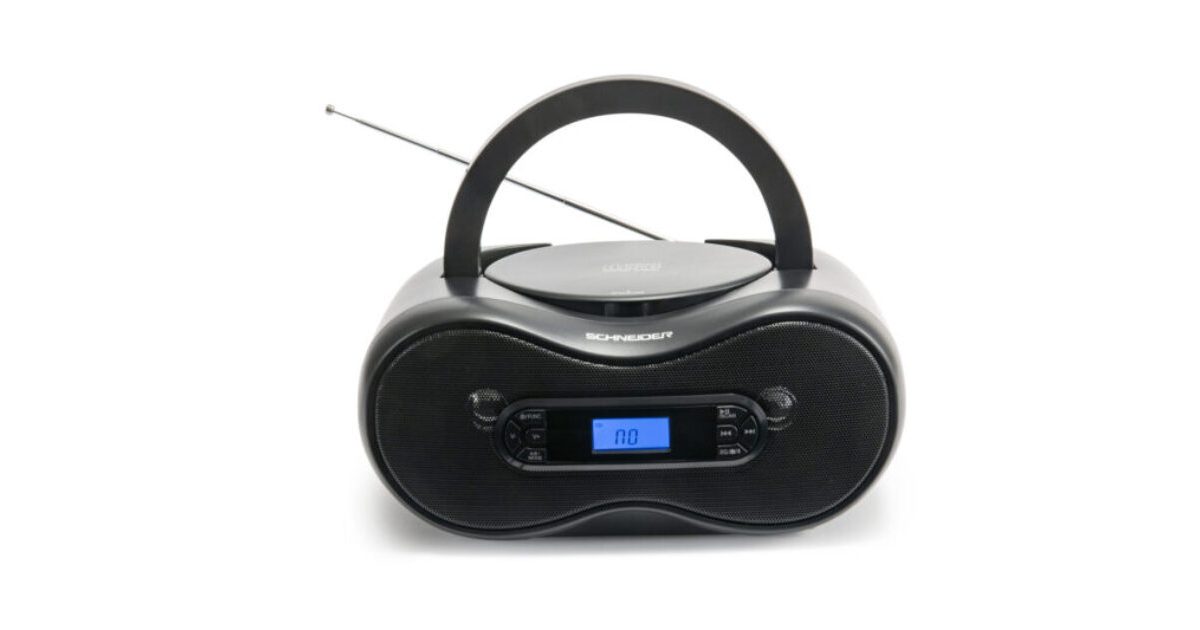 poste radio cd boombox bt noir - GMSCCDBOOMBT