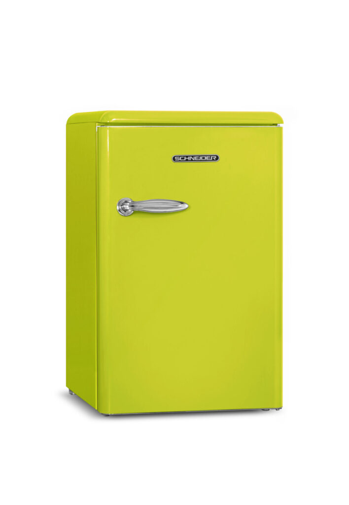 Retro tafelmodel koelkast 109L groen SCTT115VRIO - Schneider